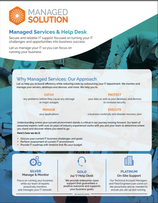 Managed Services Data Sheet